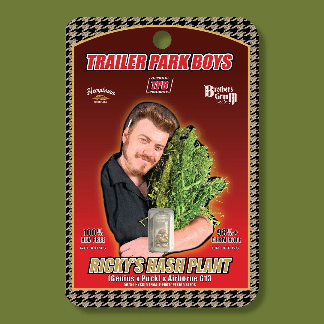 Trailer Park Boys Ricky’s Hash Plant (9 seed pack) – Hemptown Naturals